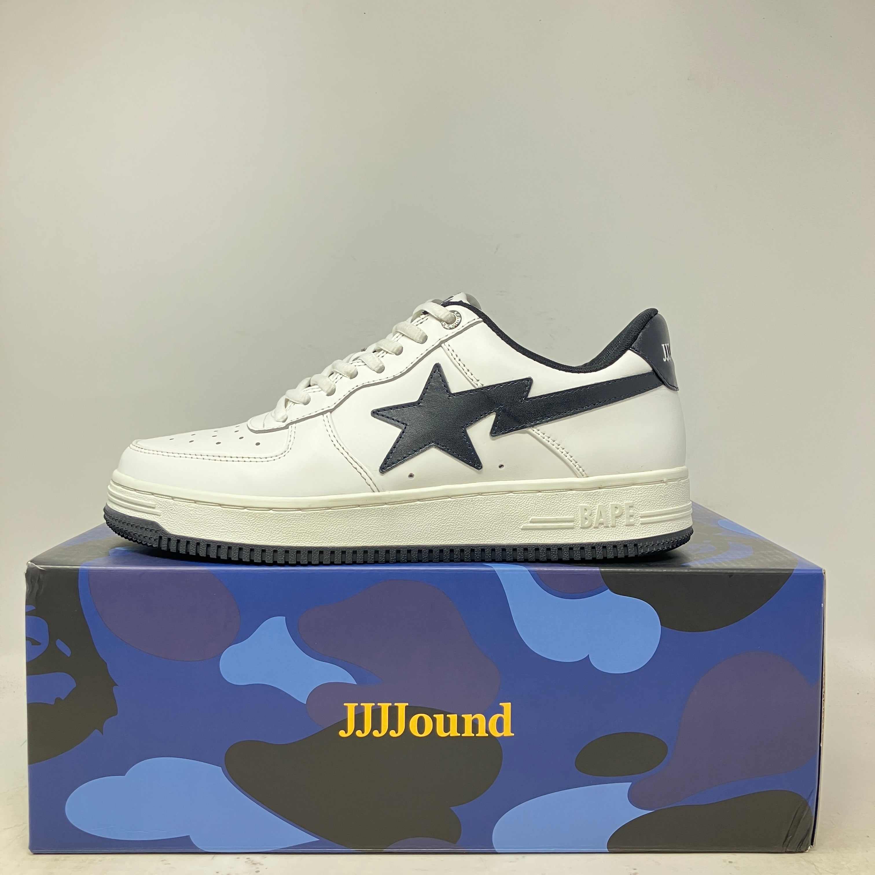 A Bathing Ape Bape Sta JJJJound White Navy – Hidden Realm